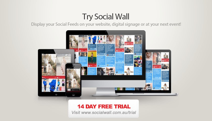 DIGITAL SIGNAGE BLOG - INCREASE ENGAGEMENT BY USING SOCIAL WALL ON DIGITAL