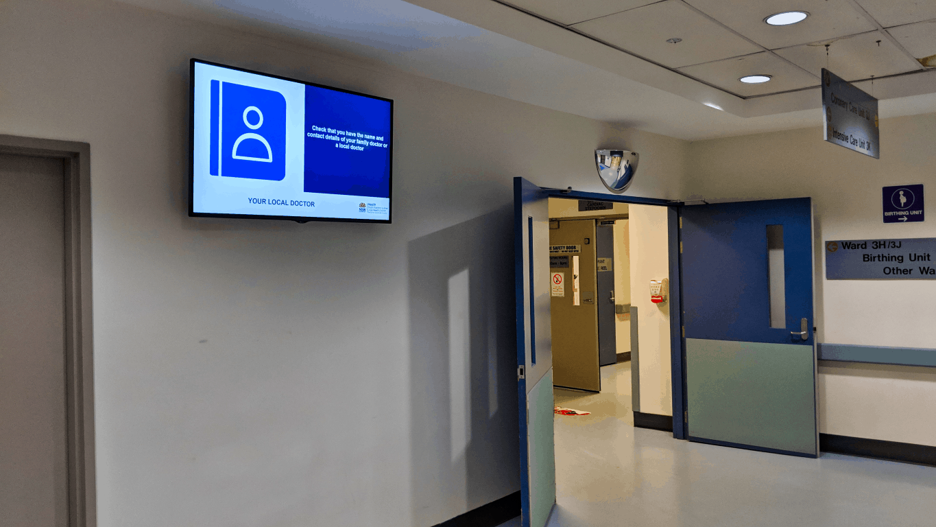 DIGITAL WAYFINDING AND DIGITAL SIGNAGE AT BANKSTOWN HOSPITAL - Digital ...
